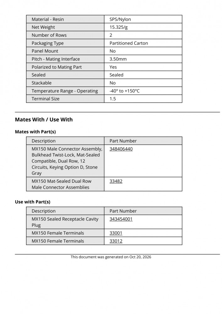 MOLEX 334721412 product document image, page 3