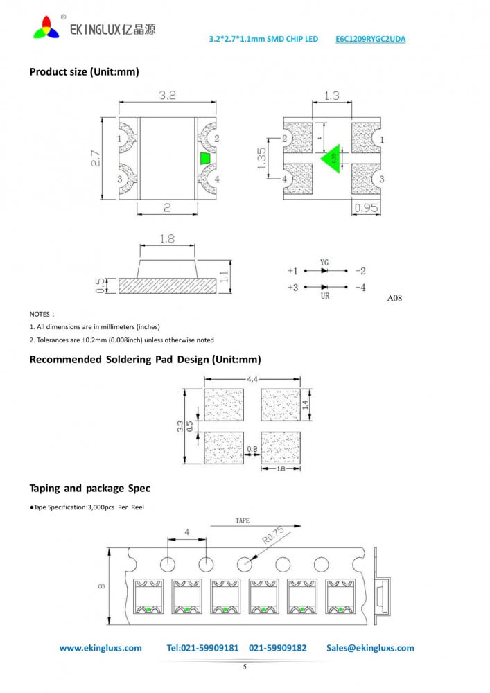 E6C1209RYGC2UDA datasheet page 5