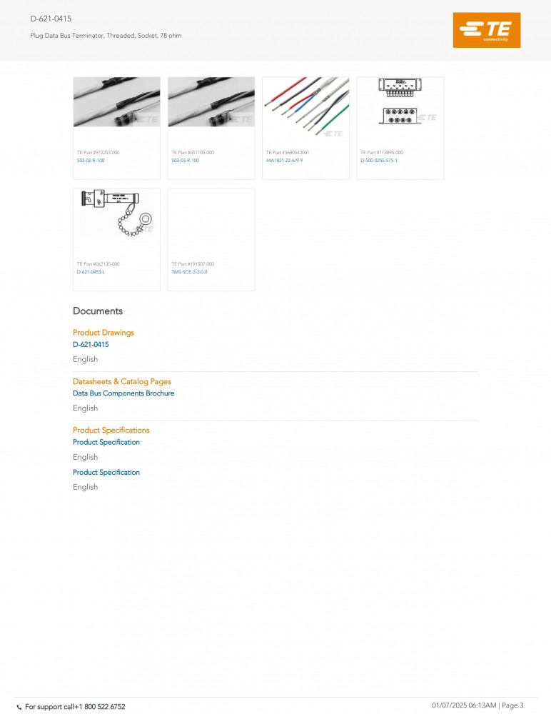 D-621-0415 technical document page 3