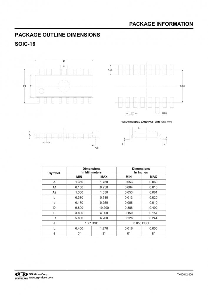 SGM48751 datasheet page 10