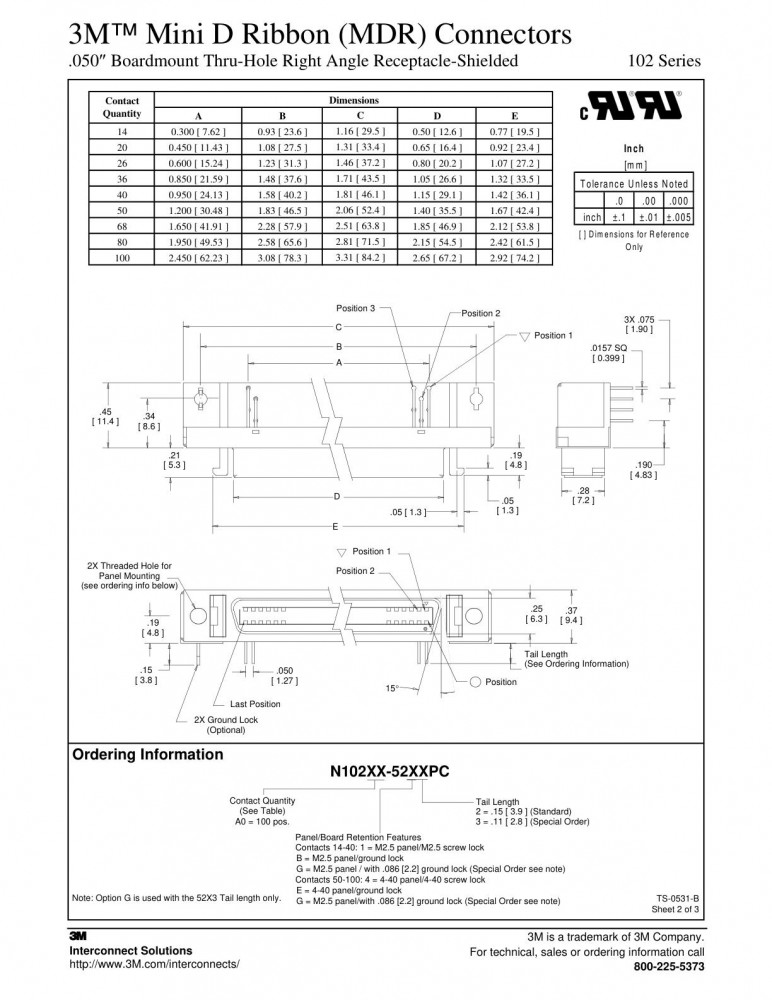 3M N10214-5212PC technical document page 2