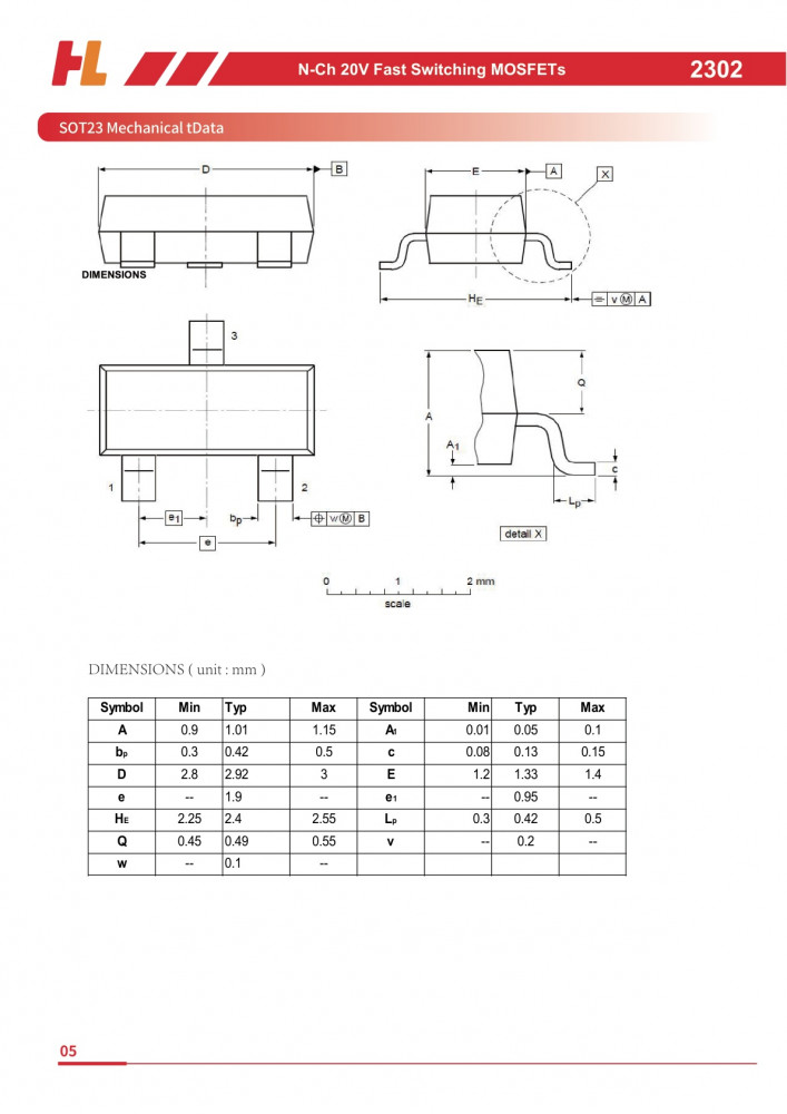 HL 2302 datasheet page 5