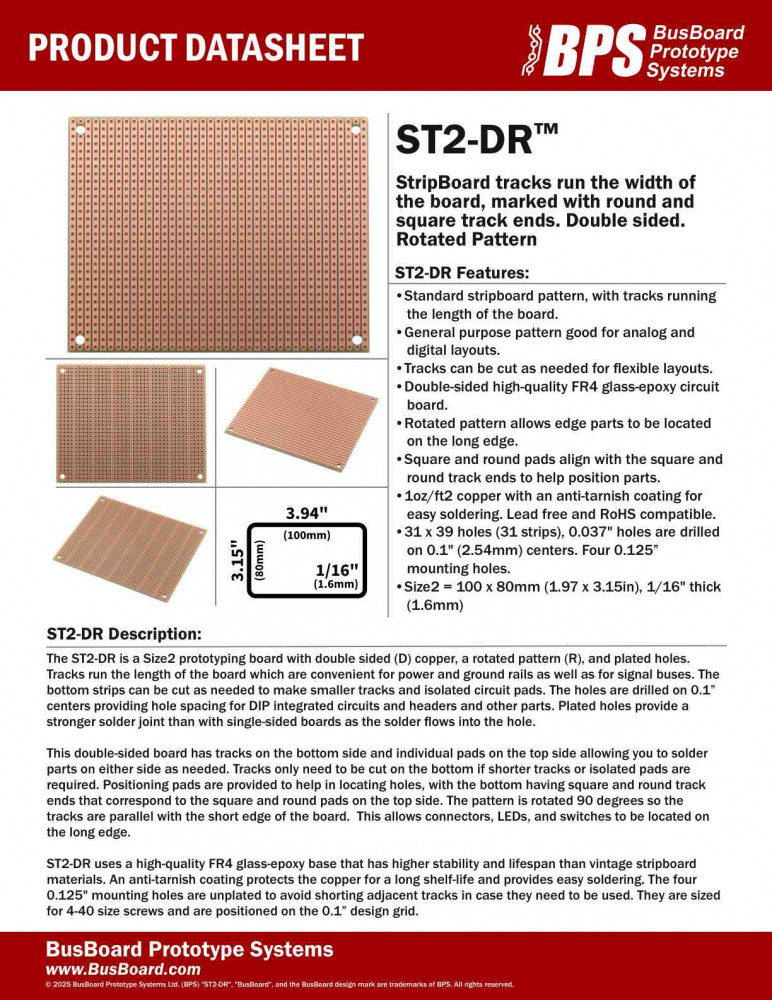 ST2-DR product documentation image 1