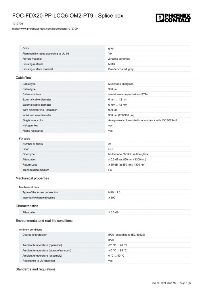 Phoenix Contact 1019709 technical document page 3