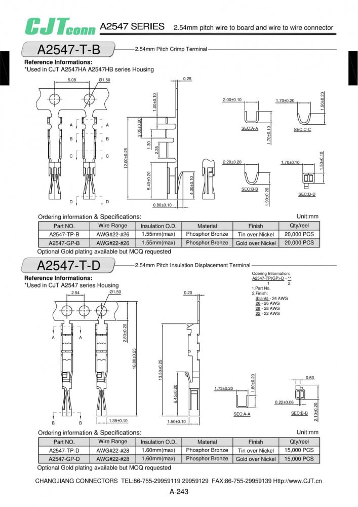 CJT A2547 technical document page 5