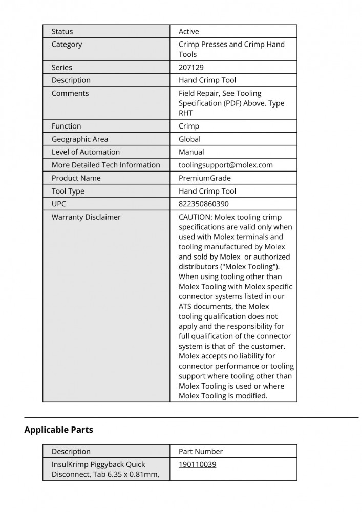 Product document page 2
