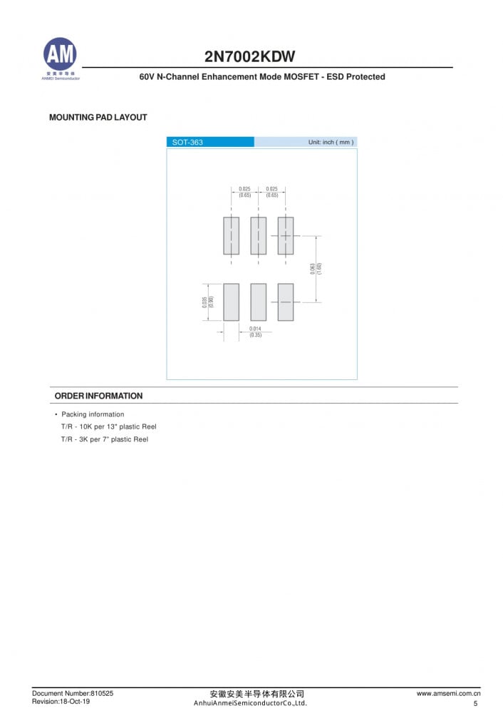 2N7002KDW datasheet page 5