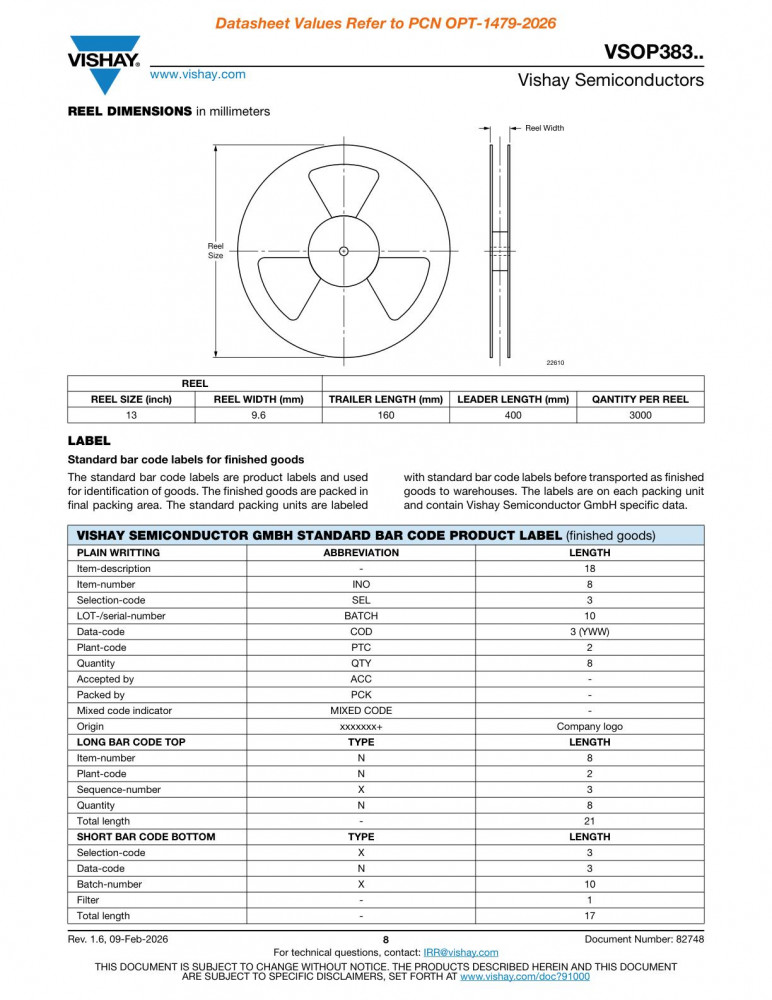 VSOP38338 datasheet page 8
