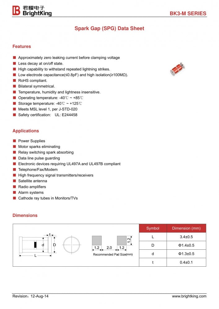 BK33000702-M datasheet page 1