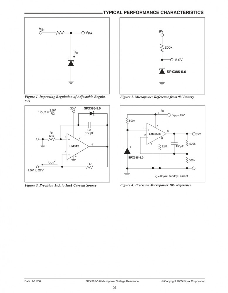 SPX385 datasheet page 3