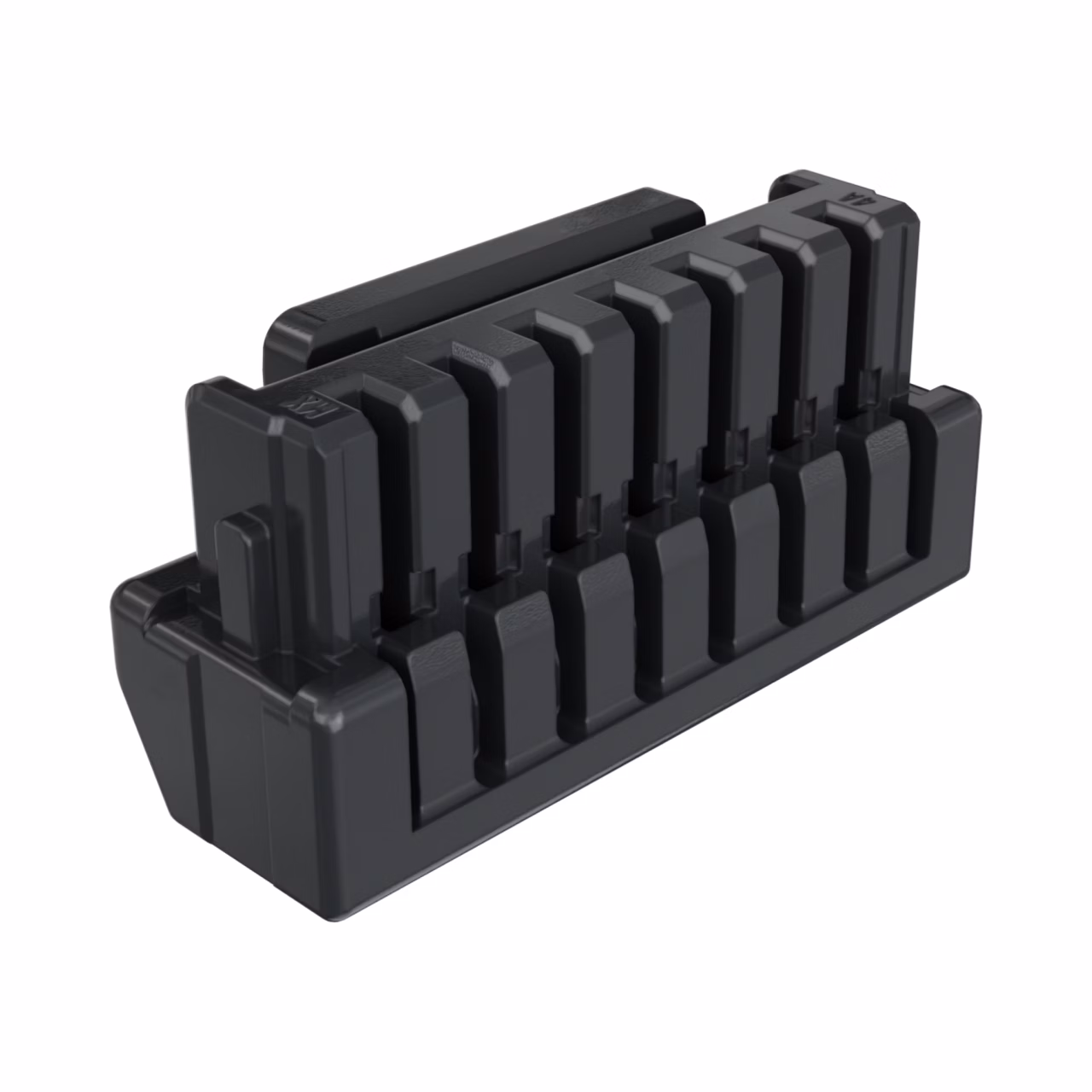 1.50mm Pitch, Micro-Lock Plus Receptacle Crimp Housing, Single Row, Positive Lock, 7 Circuits, Black for sale
