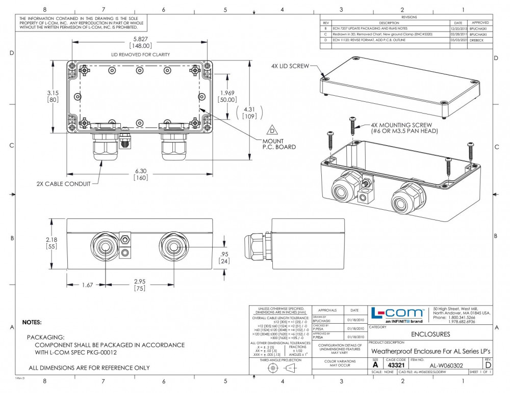 AL-VDP01228AW technical document page