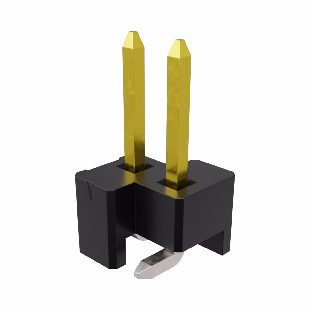 C-Grid / SL Header, Surface Mount, Breakaway, Vertical, 2 Circuits, 0.38µm Gold (Au) Plating, Tape and Reel Packaging without Cap, Lead-Free for sale