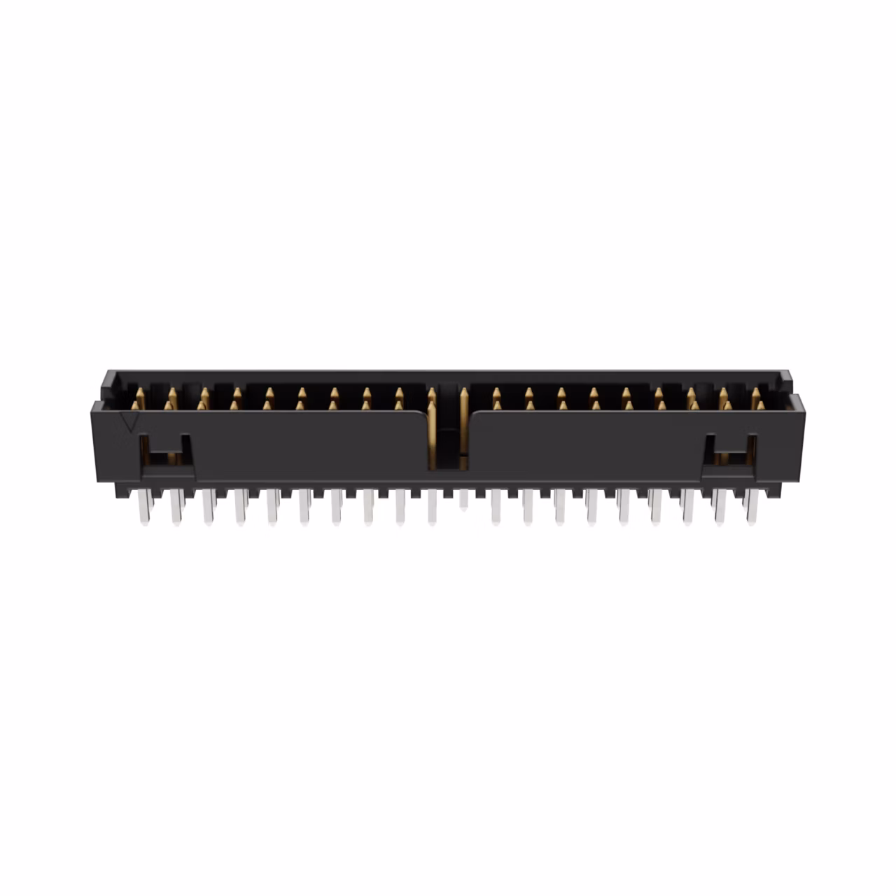 2.00mm Pitch, Milli-Grid PCB Header, Dual Row, Vertical, Through Hole, Shrouded, 40 Circuits, Circuit 21 Voided, 0.38µm Gold (Au) Plating, 2.50mm Tail Length, Dual Side Slots, Dual Friction Locks, Center Polarization, Tube for sale