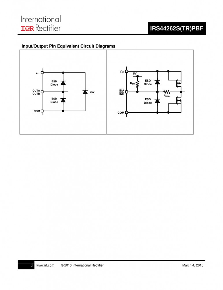 IRS44262SPBF datasheet page 8