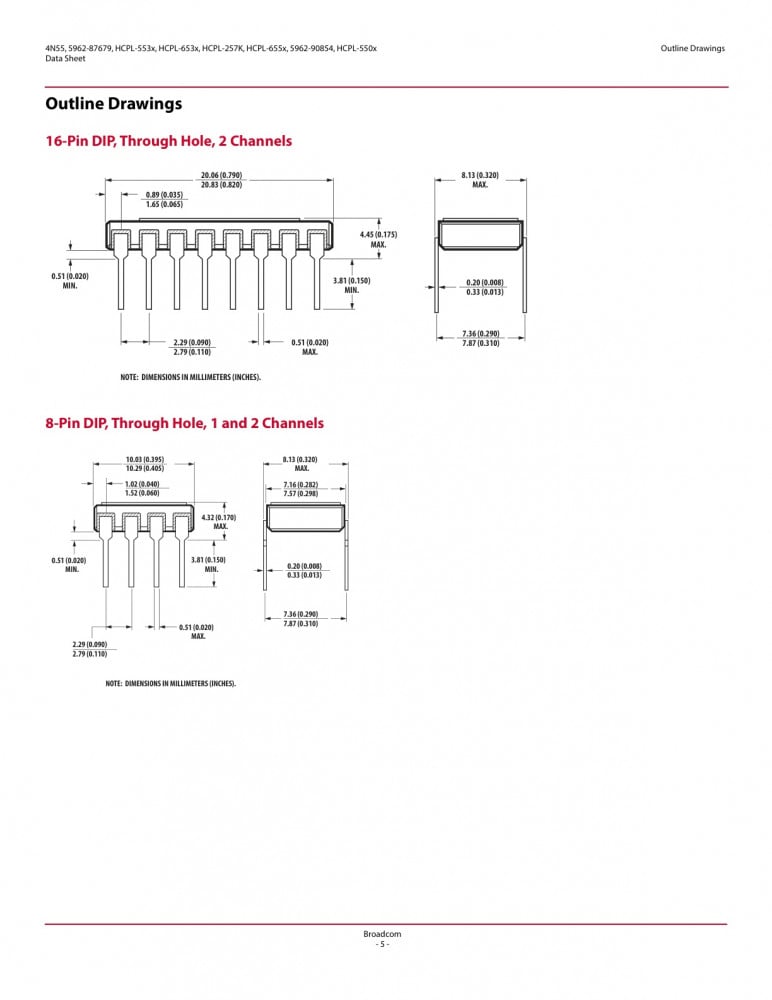 4N55/883B datasheet page 5