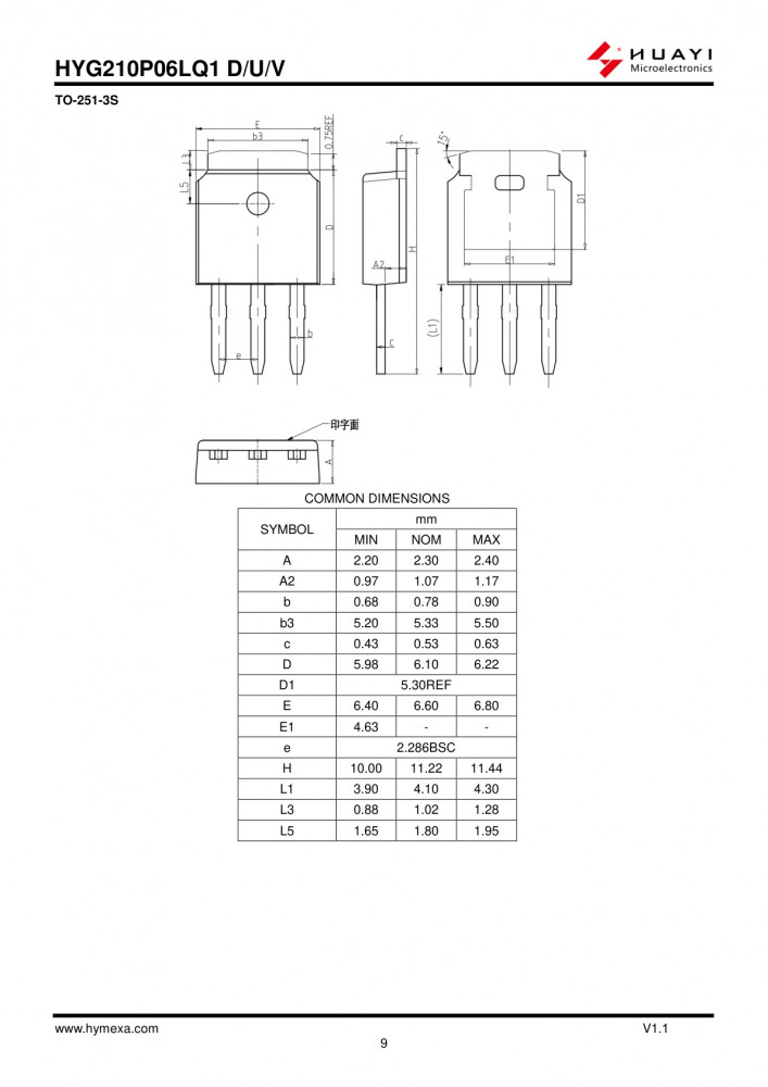 HYG210P06LQ1D datasheet page 9
