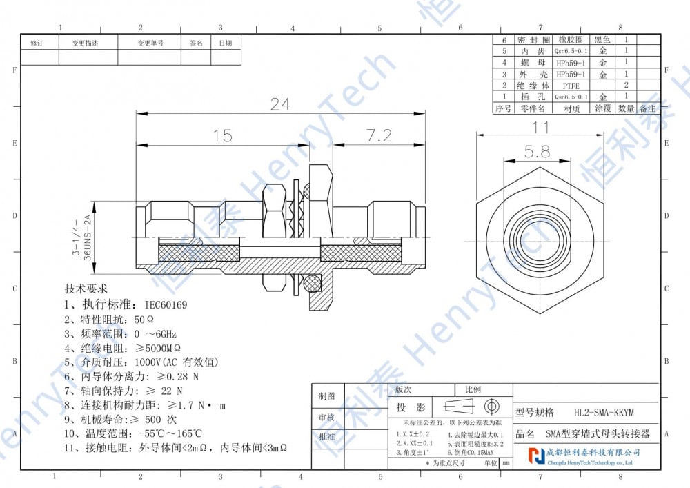 HL2-SMA-KKYM technical document page