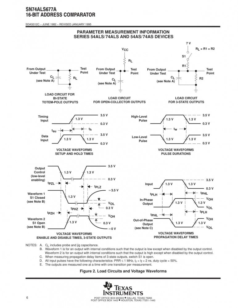 74HC677NT datasheet page 7