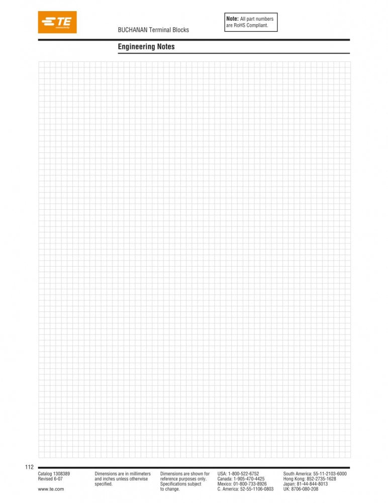 TE Connectivity barrier strip catalog page 1