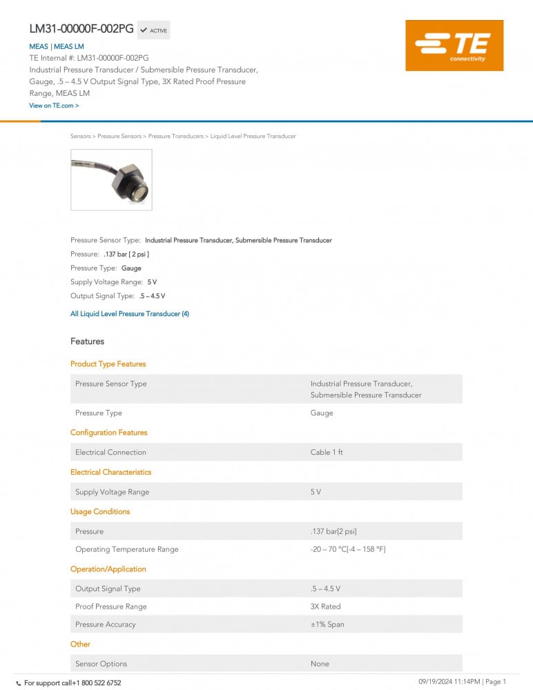 LM31 datasheet page 1