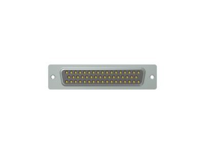 D-SUB Standard • 50-pos. • Socket • Solder pin straight • Threaded rear spacer • Quality class 3 • UNC 4-40 for sale