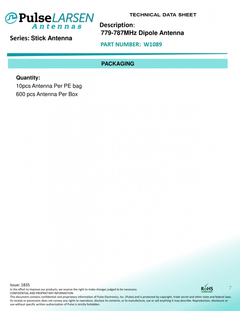 W1089 datasheet page 7