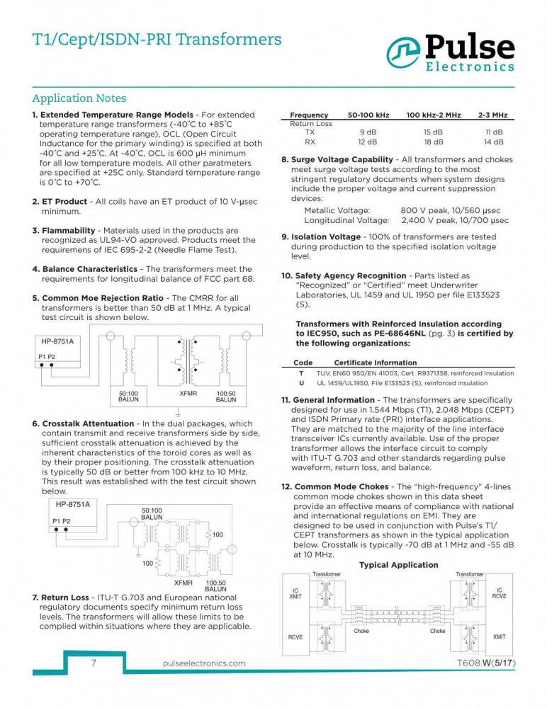 PULSE T1146NLT datasheet page 7