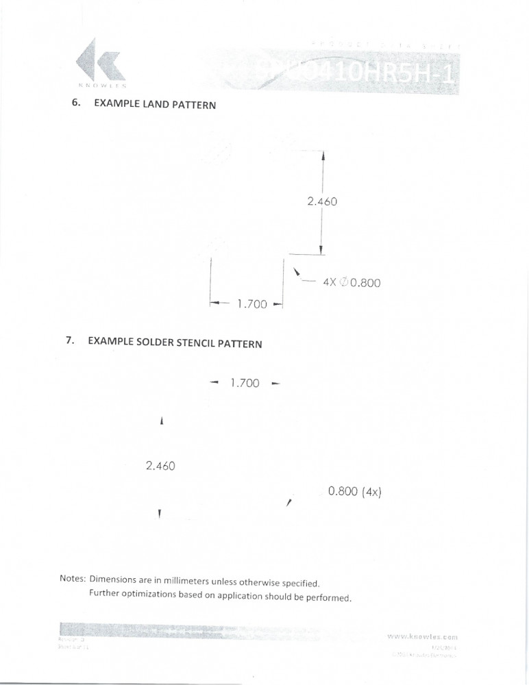 SPU0410HR5H-1 technical document page 6
