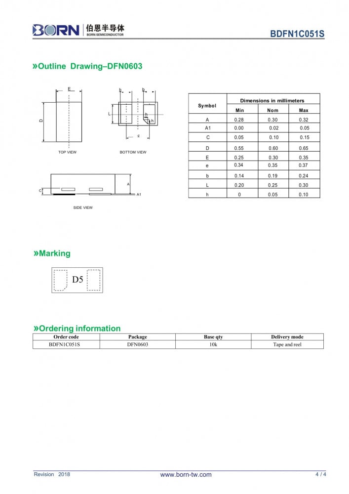 BDFN1C051S datasheet page 4