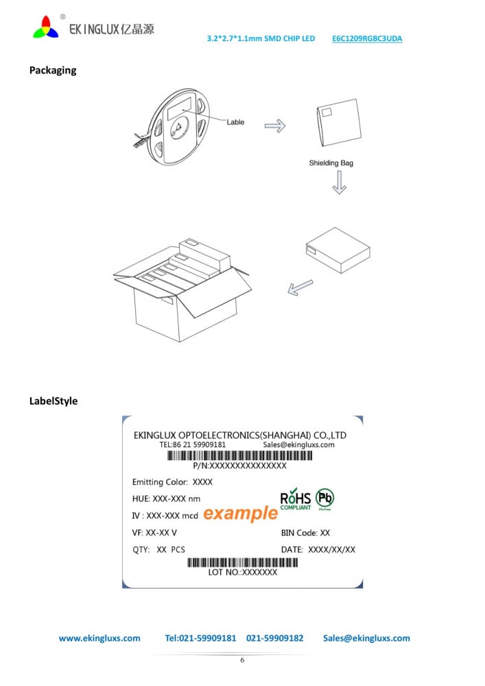E6C1209RGBC3UDA datasheet page 6