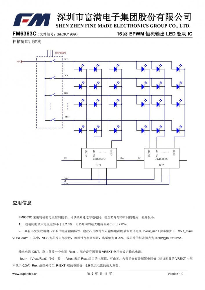 FM6363C/B datasheet page 9