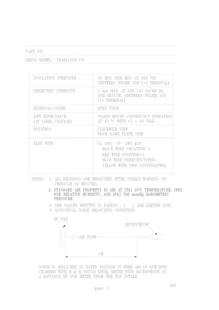 TAA0412CD-CN specification page 5