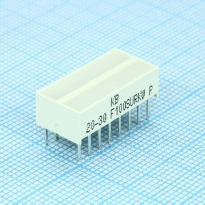 Kingbright KB-F100SURKW Circuit Board Indicator for sale