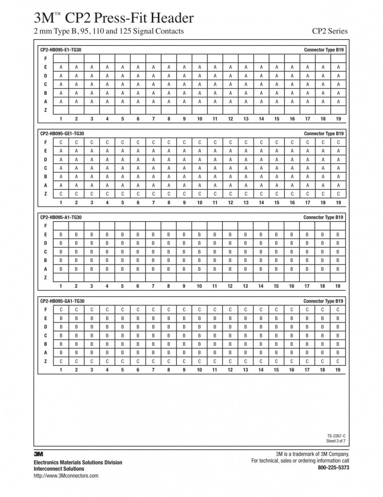 3M CP2 technical document page 3