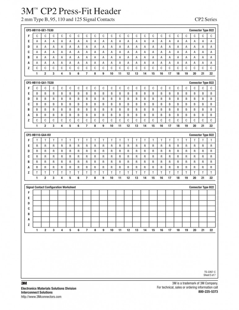 3M CP2 technical document page 5