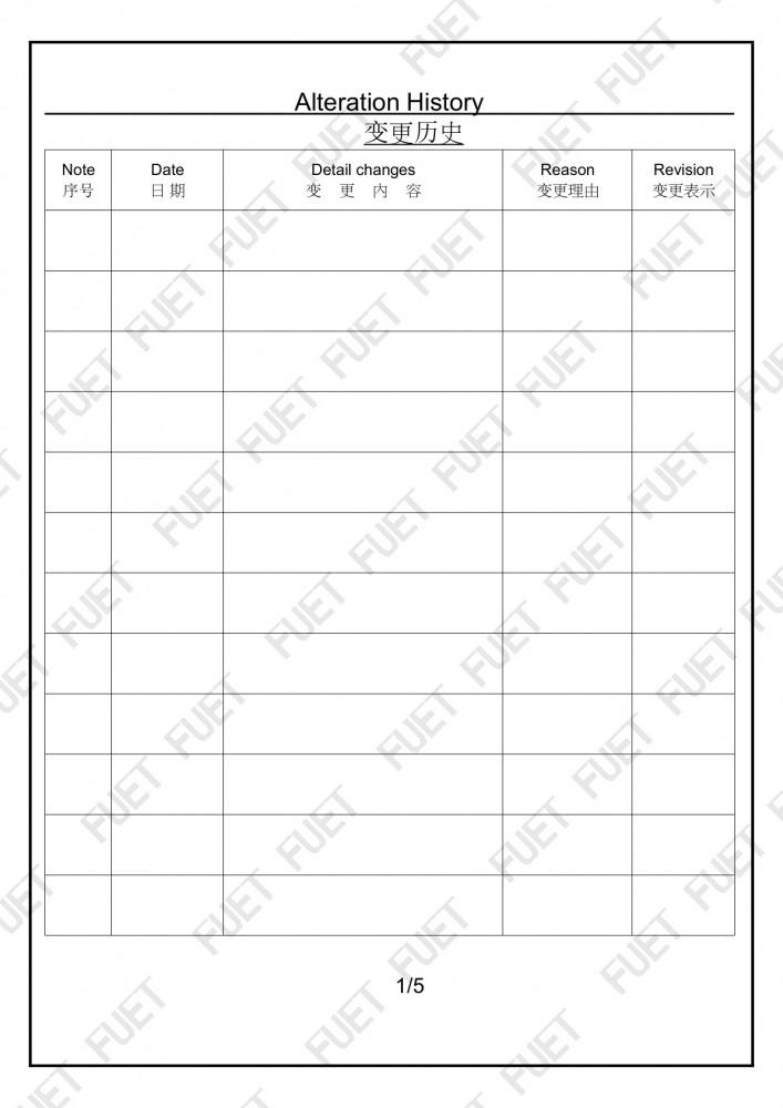 FUET FS2828NB0820-H10-R03 specification page 2