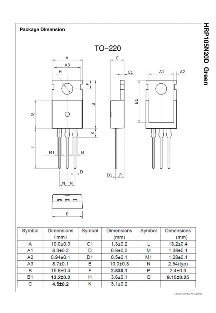 HRP105N20D technical document page 7