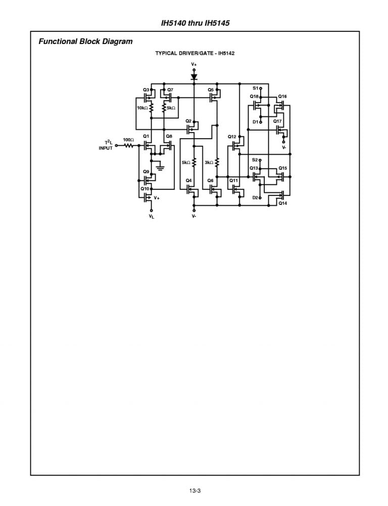 IH5143MJE/883B technical document page 4