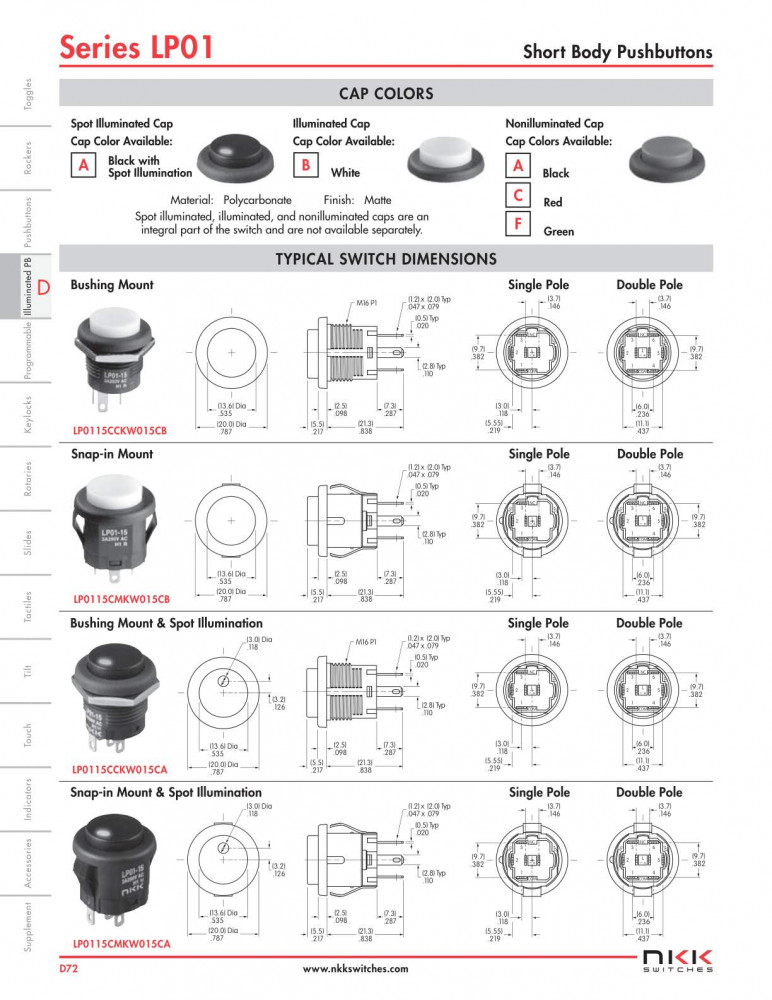 LP01 series technical document page 5