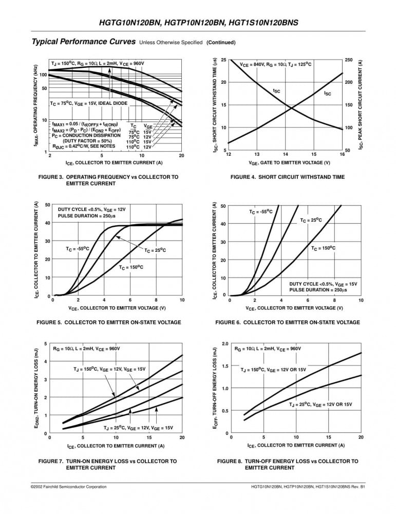 HGTP10N120BN datasheet page 5
