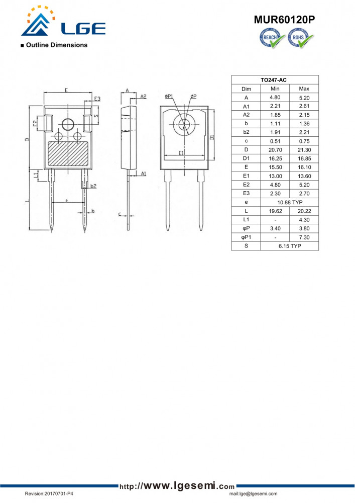 MUR60120P datasheet page 4