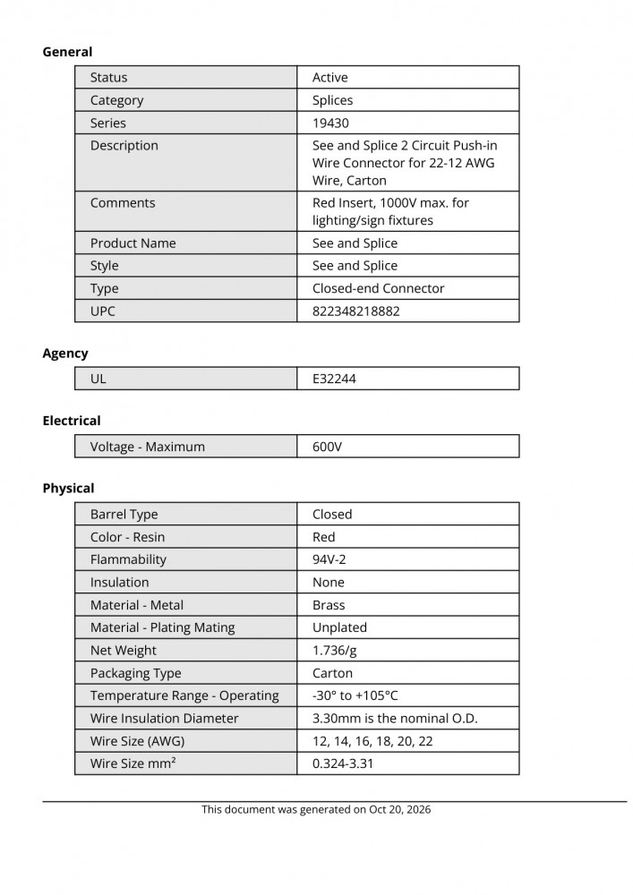 Product document image, page 2
