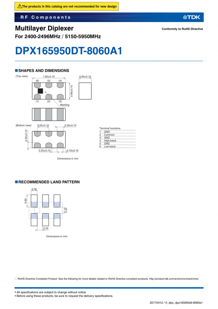 DPX165950DT-8060A1 documentation page 2