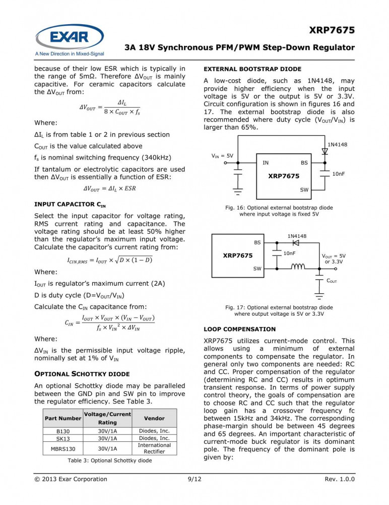 XRP7675 datasheet page 9