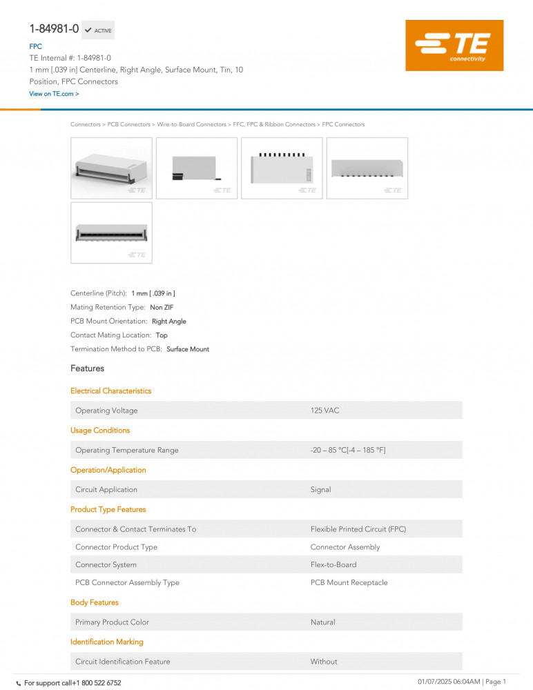 1-84981-0 technical document page 1