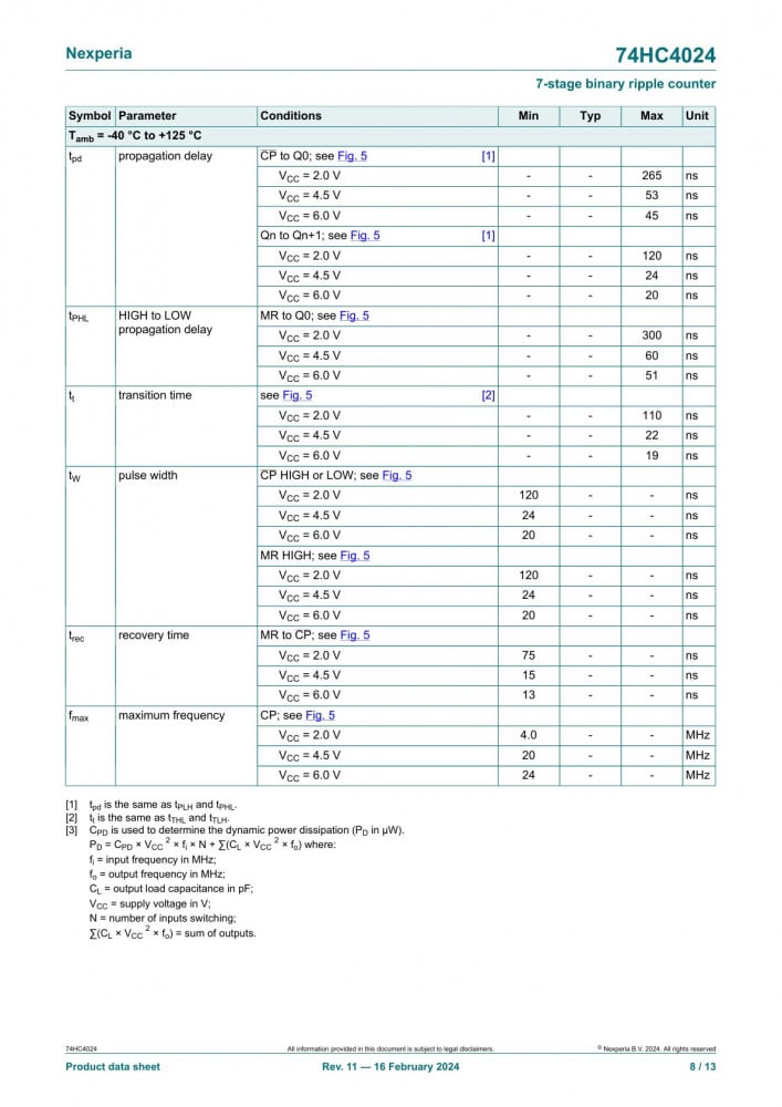 74HC4024D,653 datasheet page 8