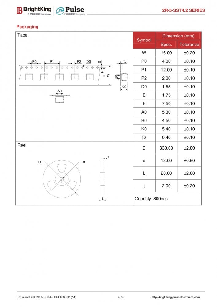 2RL075M-5-SST4.2 datasheet page 4