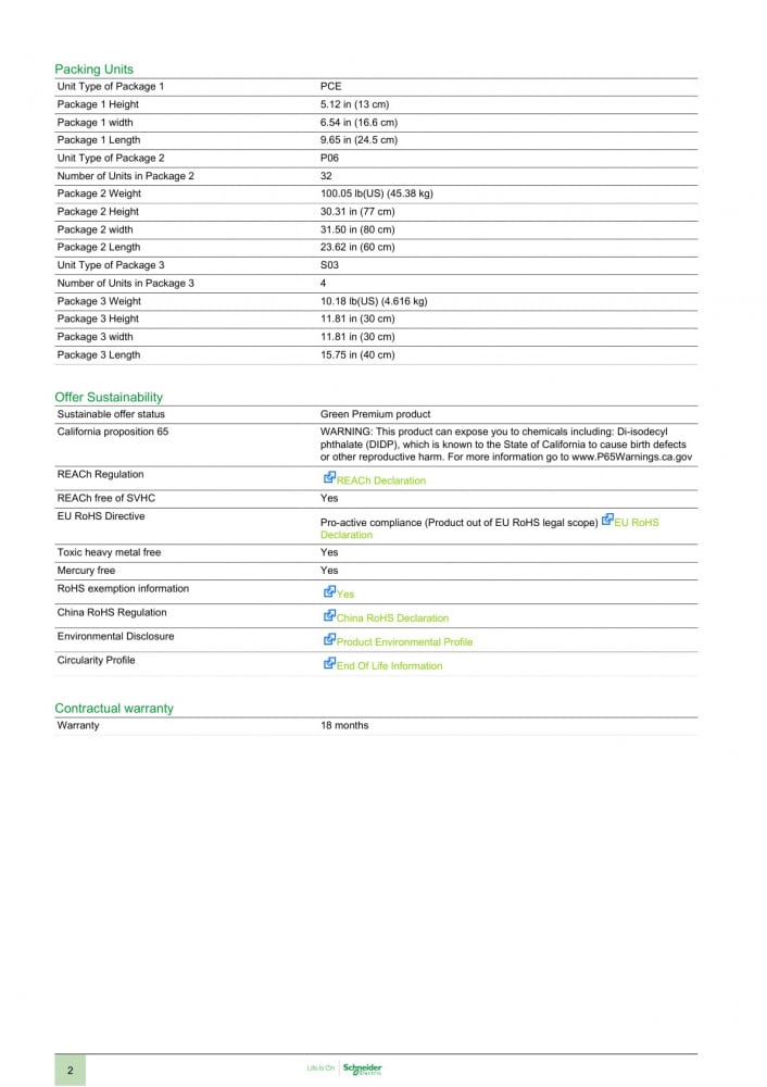 XAPA3100 technical document page 2