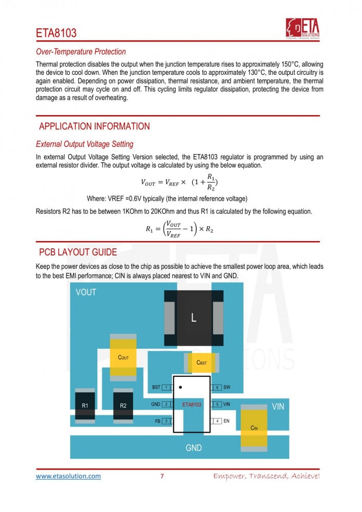 ETA8103S2G datasheet page 7